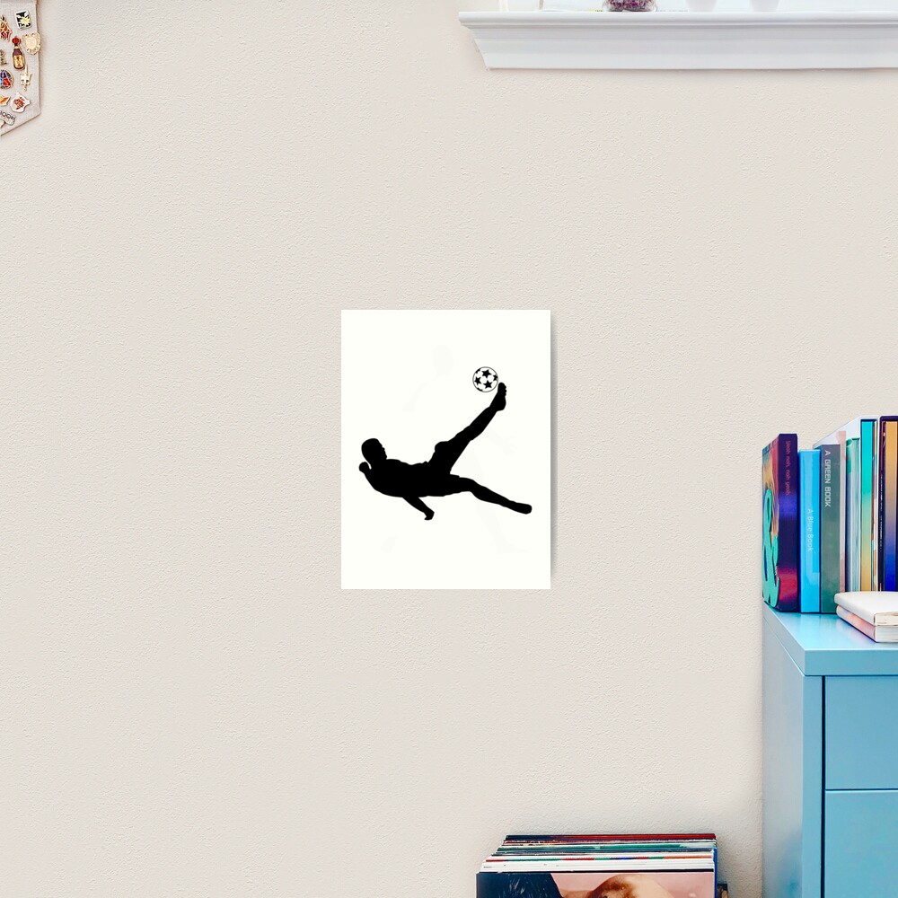 "CR7 BICYCLE KICK SHADOW" Poster for Sale by SHADOW ARTs | Redbubble
