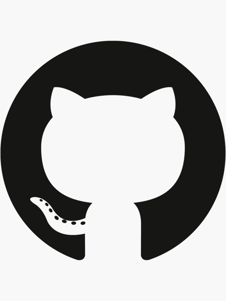 "Github " Sticker by Lotahadley77 | Redbubble