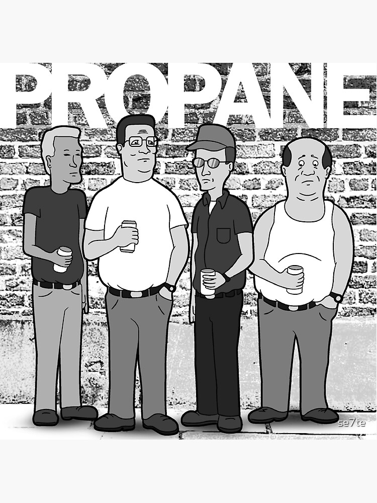 "Propane" Sticker by se7te | Redbubble