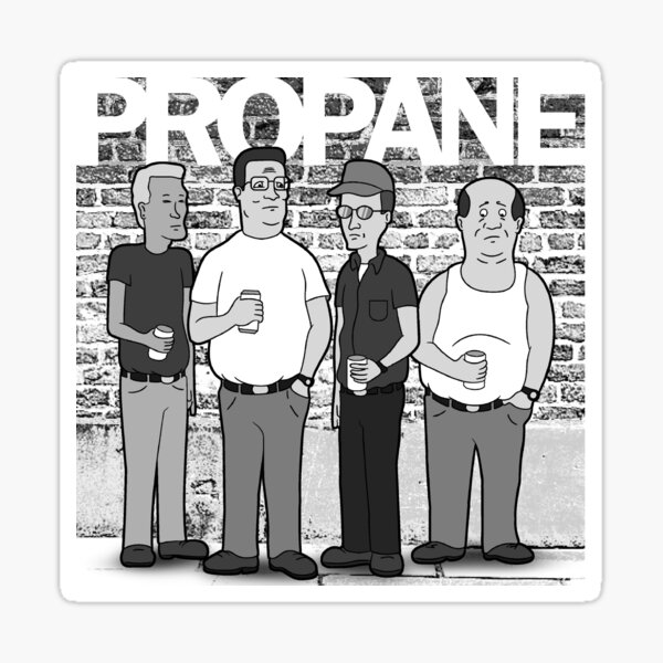 "Propane" Sticker for Sale by se7te | Redbubble