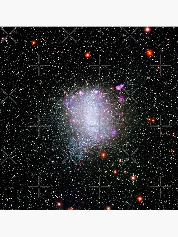 "Irregular galaxy (NGC 6822) in the constellation of Sagittarius" Poster by Raureif | Redbubble