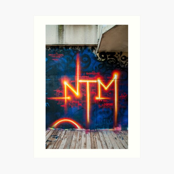 "NTM - Logo" Art Print by agu-photos | Redbubble