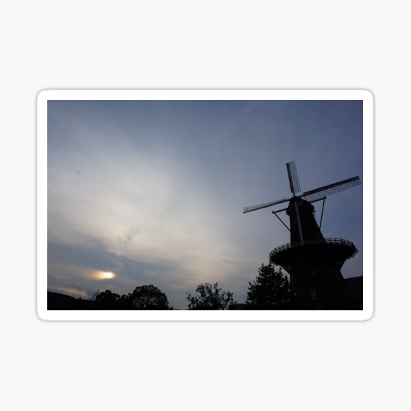 "windmill, windmill for the land" Sticker by MochiMoiLens | Redbubble