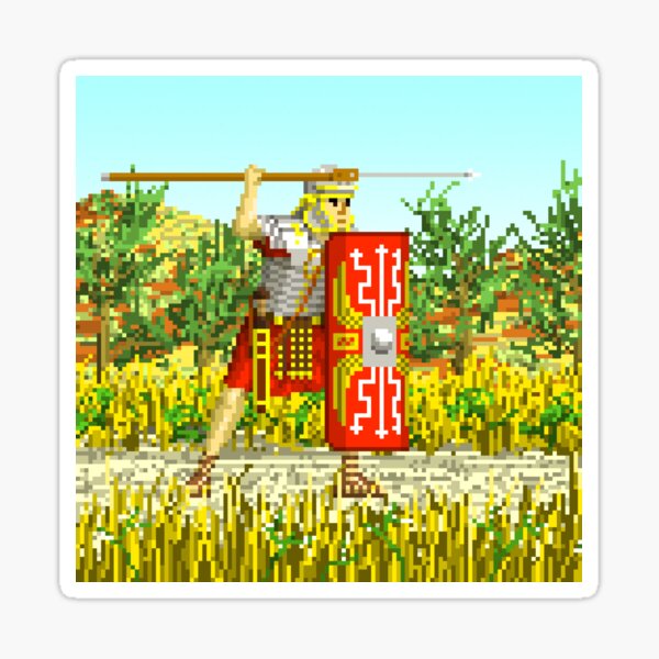 "Roman Legionary 1st Cen" Sticker for Sale by PixHistoWarrior | Redbubble