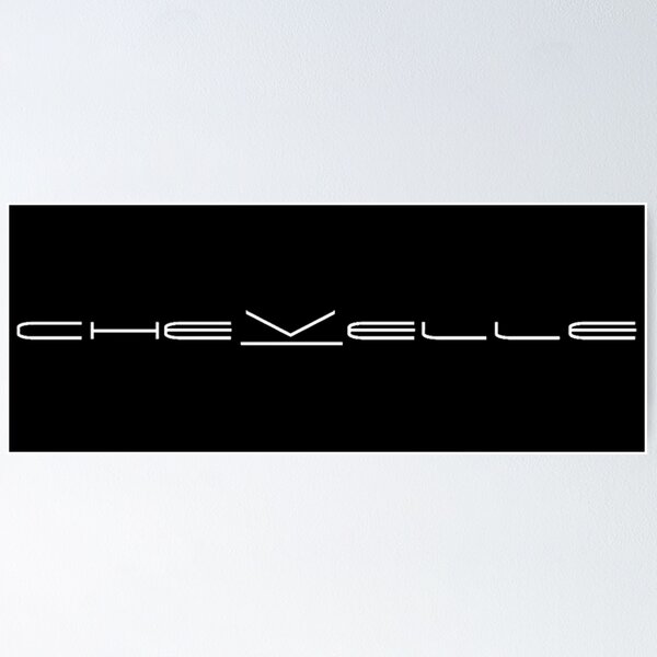 "Chevelle logo" Poster for Sale by VincentT135 | Redbubble