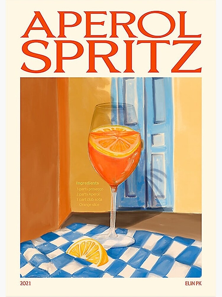 "Aperol spritz poster " Photographic Print for Sale by dolliamfairu ...