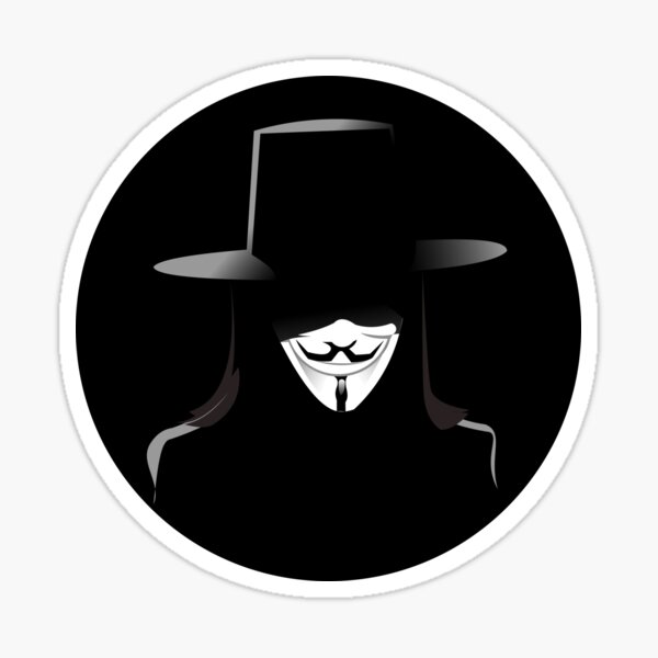 "Anonymous" Sticker for Sale by nueman | Redbubble
