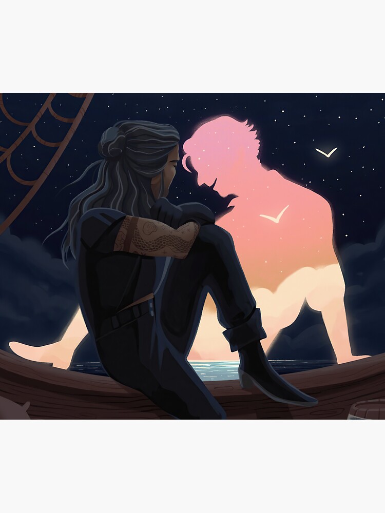 "Ed Teach miss Stede Bonnet" Sticker by ChenTrevino | Redbubble