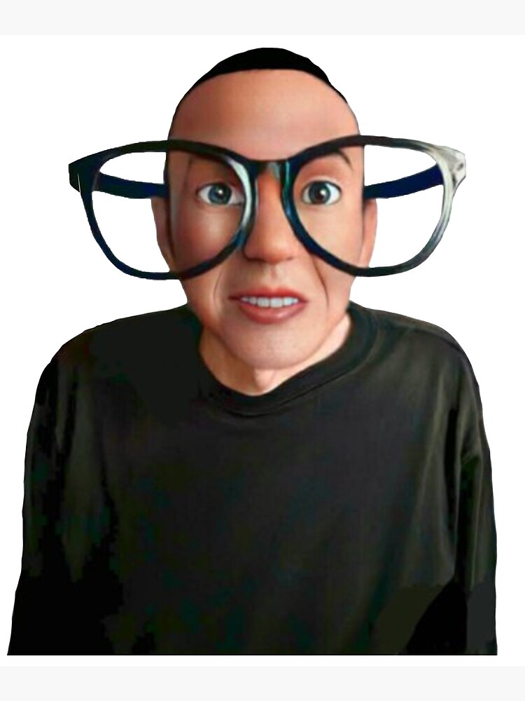 "Gilbert Gottfried Comedian Fanart Glasses" Poster for Sale by LKhanlk9 ...