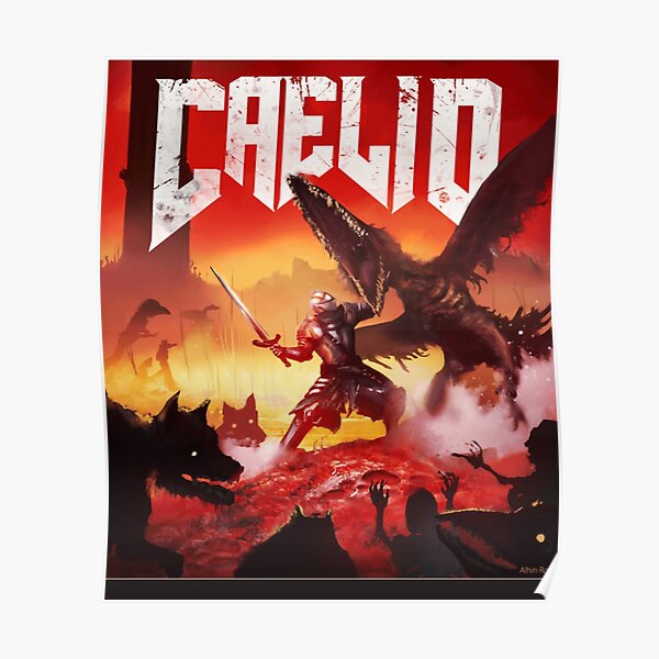 Póster «Elden Ring - Caelid Camiseta esencial» de SteveGeraldB | Redbubble