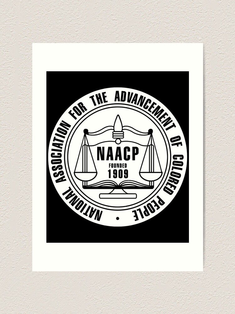 "naacp logo png transparent" Art Print for Sale by CleopatraPark ...