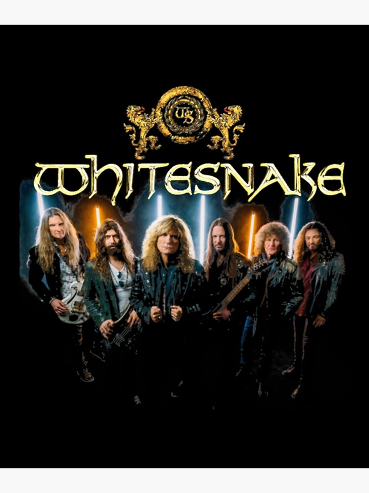 "Group Band Tour Whitesnake 2021 Nekat Music Rock Gift Men" Art Print ...