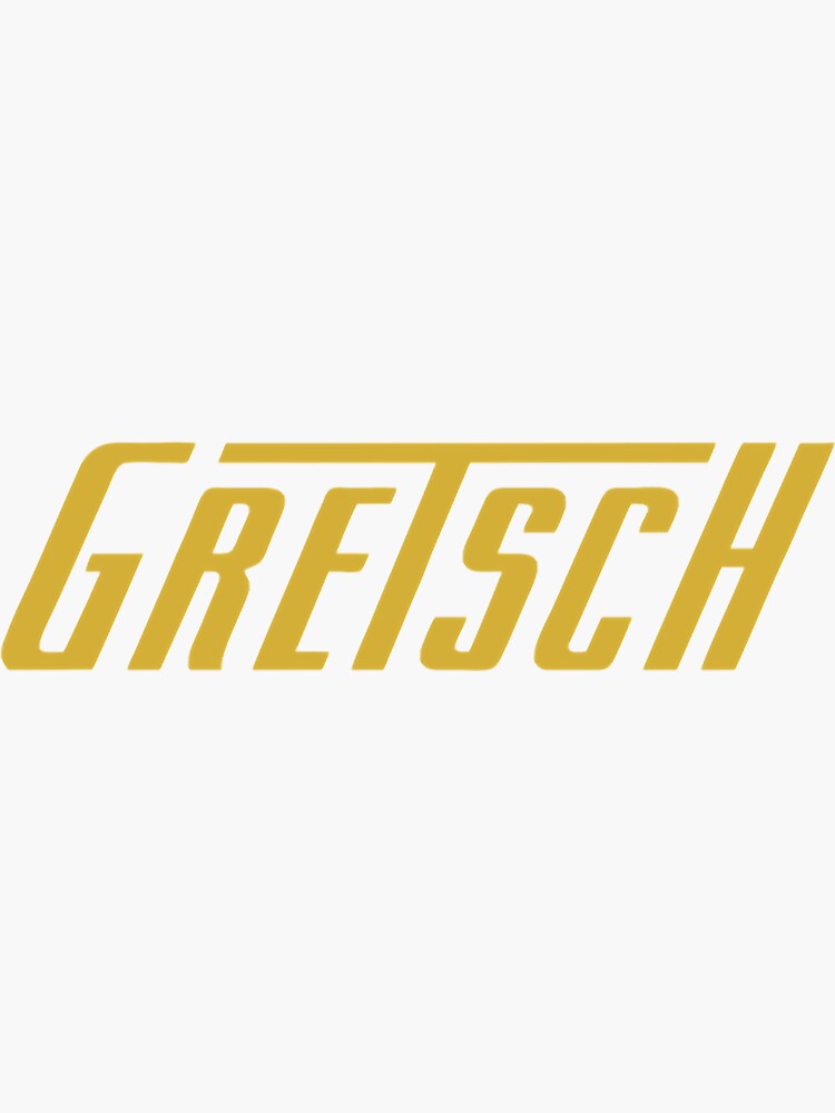 "Gretsch" Sticker by KatherineBlac47 | Redbubble