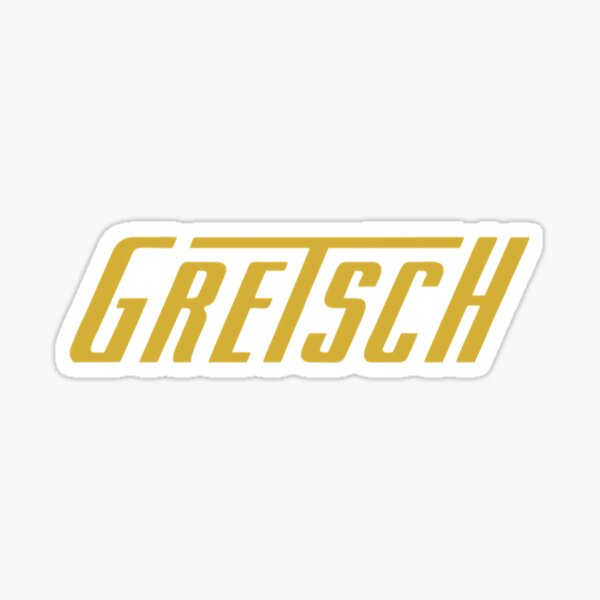 "Gretsch" Sticker by KatherineBlac47 | Redbubble