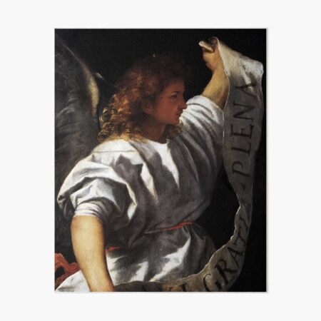 "Titian - Archangel Gabriel - Polyptych of the Resurrection" Art Board ...