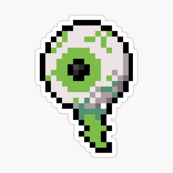 "Floating Eyeball" Sticker for Sale by HoloHeartbreak | Redbubble