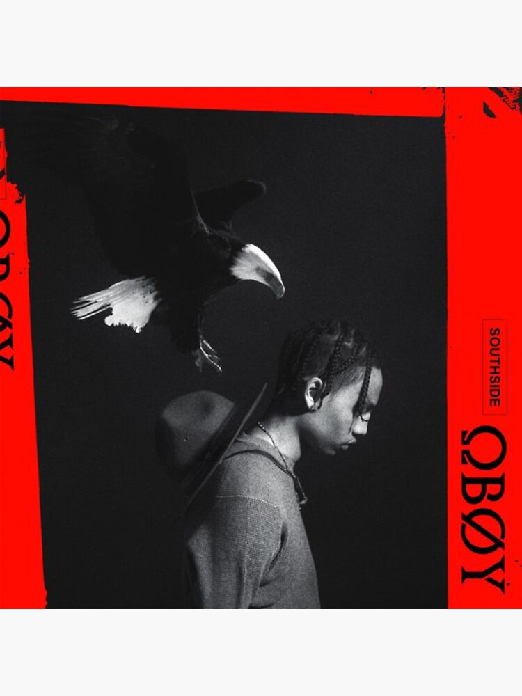 "OBOY - RAPPER" Sticker by BrisaBeatty | Redbubble