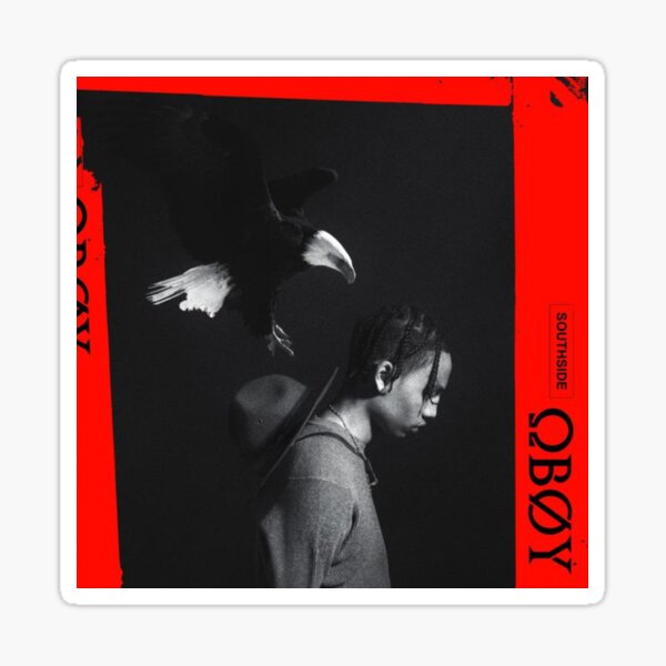 "OBOY - RAPPER" Sticker by BrisaBeatty | Redbubble