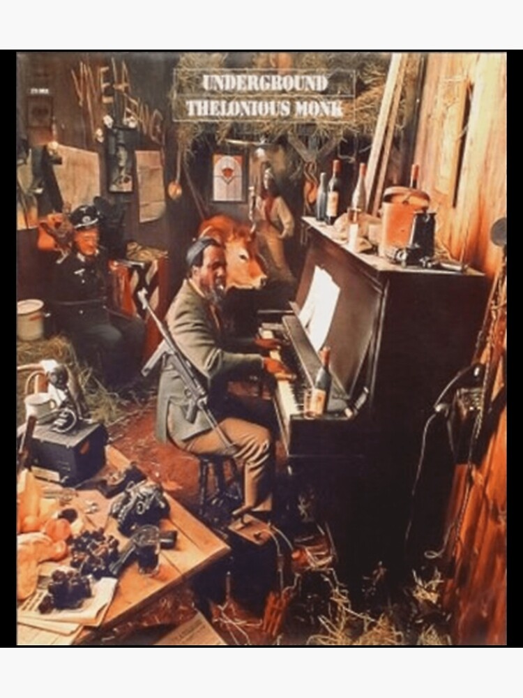 Thelonious Monk Retro Premium Matte Vertical Poster sold by Imtiaz ...