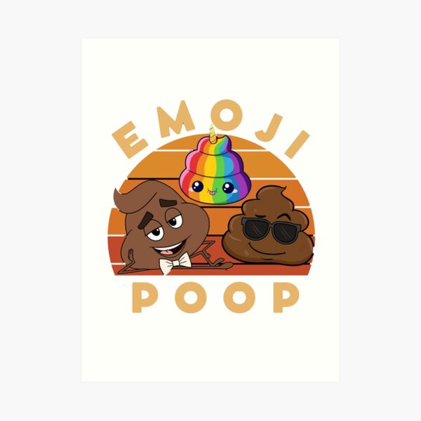 "Emoji Poop | Funny Poop" Art Print for Sale by mattades | Redbubble