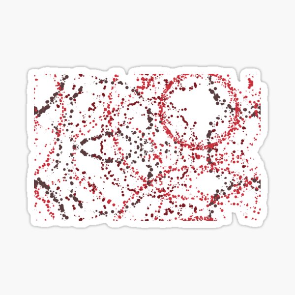 "Red" Sticker for Sale by CassLRoe | Redbubble