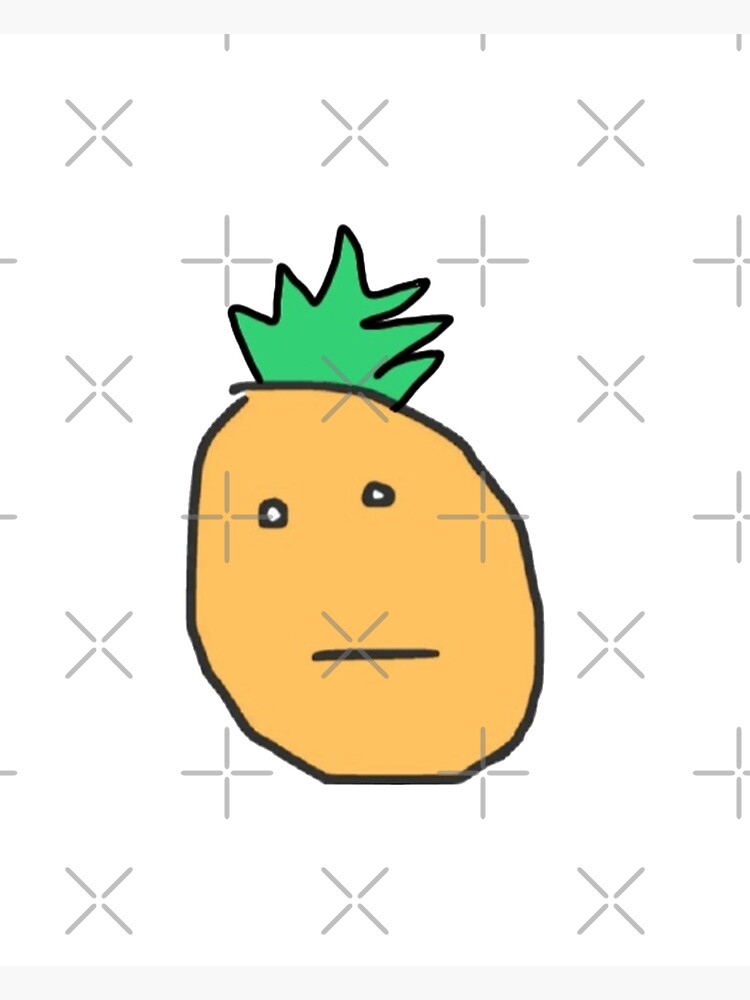 "Pineapple meme" Poster for Sale by L1pSiStore | Redbubble