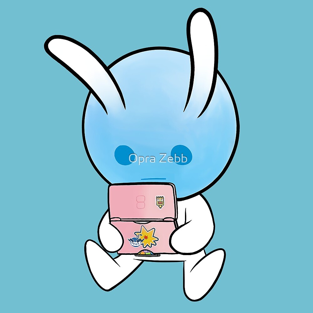"Alien Bunny - WarioWare" by Opra Zebb | Redbubble