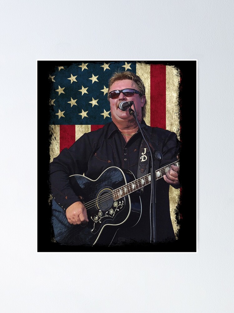 "Vintage American Flag Joe Diffie Legend" Poster for Sale by FilipRezek ...