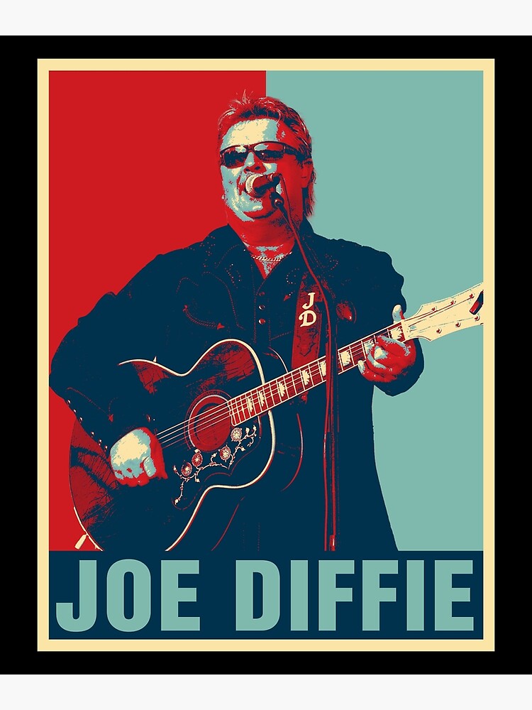 "Retro Hope Style Joe Diffie Gift Fan" Poster for Sale by FilipRezek ...