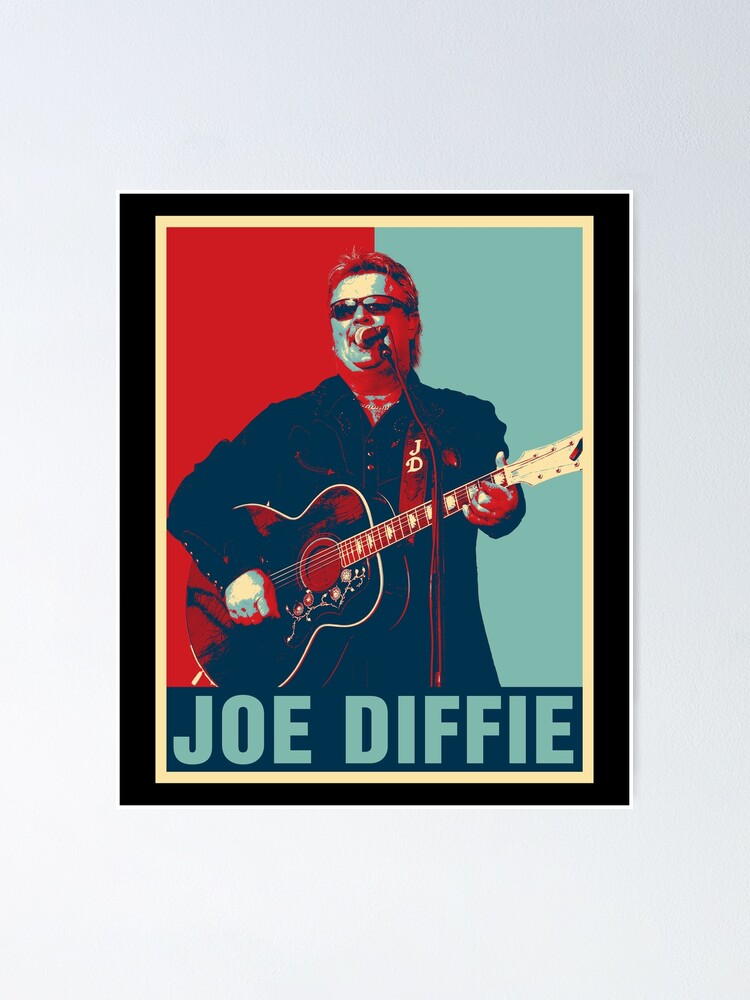 "Retro Hope Style Joe Diffie Gift Fan" Poster for Sale by FilipRezek ...