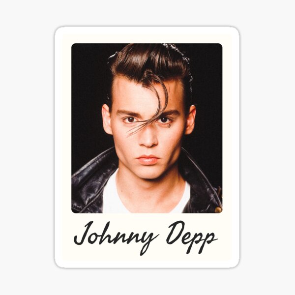 "Johnny Depp" Sticker by Chips44 | Redbubble