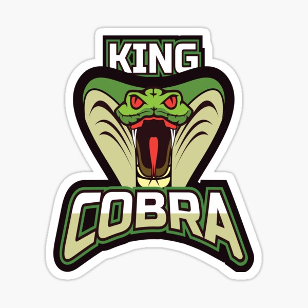 "Fun king Cobra" Sticker for Sale by AHMEDPEPO1983 | Redbubble