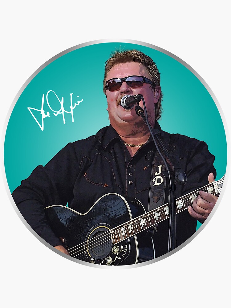 "Signature Joe Diffie Gifts For Fans" Sticker by FilipRezek | Redbubble