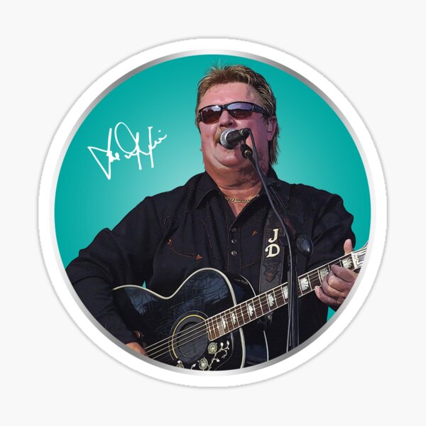 "Signature Joe Diffie Gifts For Fans" Sticker by FilipRezek | Redbubble