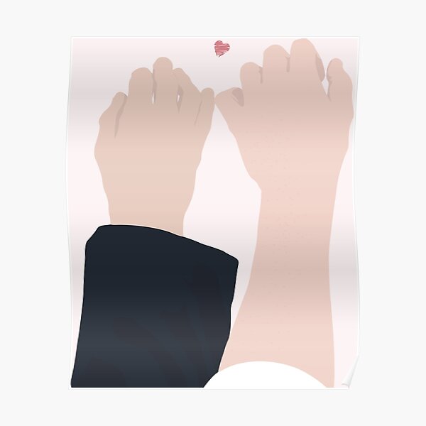 "nick and charlie, hands" Poster for Sale by Pinu92 | Redbubble
