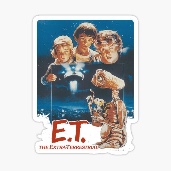 Extra Terrestrial Extra Terrestrial Film Essential Sticker By Favantprughj Redbubble