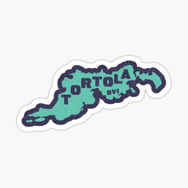 "Tortola BVI" Sticker by MartinRivas | Redbubble