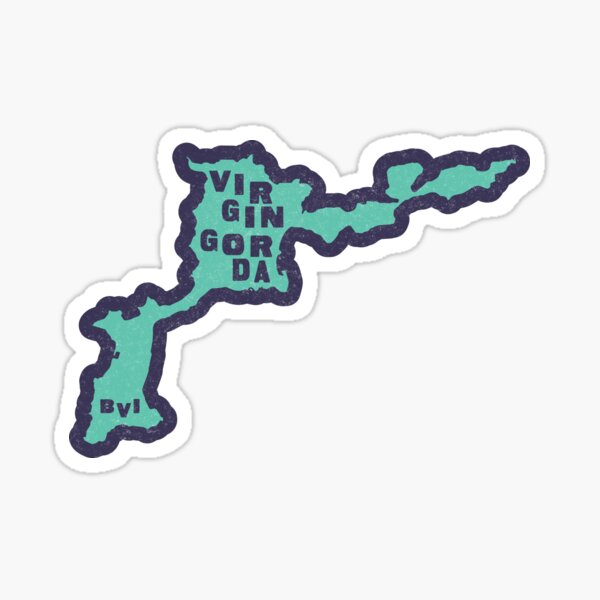 "Virgin Gorda BVI" Sticker by MartinRivas | Redbubble