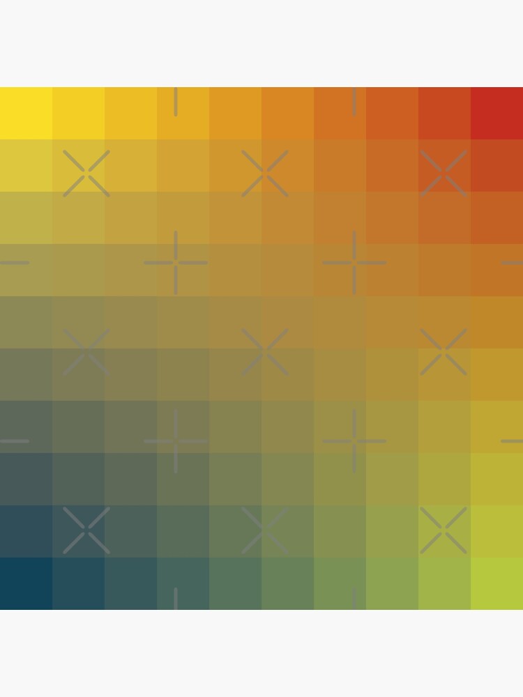 "Red Orange and Yellow Pixelated Sunset fading into the dark blue sky ...