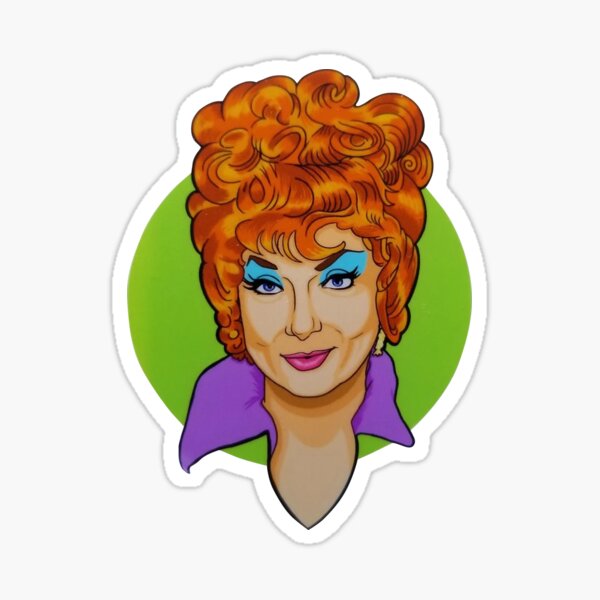 "Bewitched Endora ( powerful witch)" Sticker for Sale by tqt1509 ...