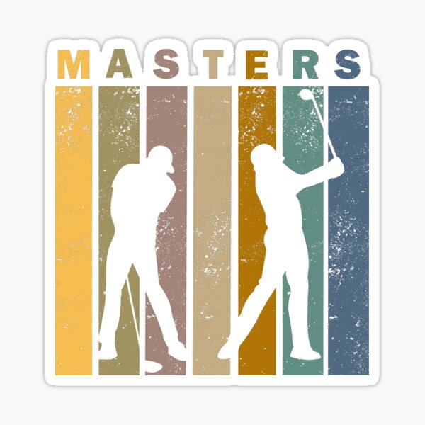 "Masters Golf" Sticker by ValentinaHramov | Redbubble