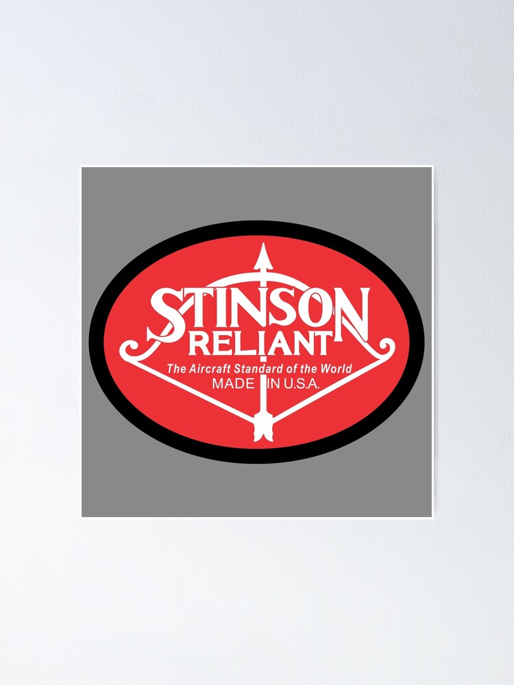 "Stinson Aircraft Company Logo" Poster by OuofBusiness | Redbubble