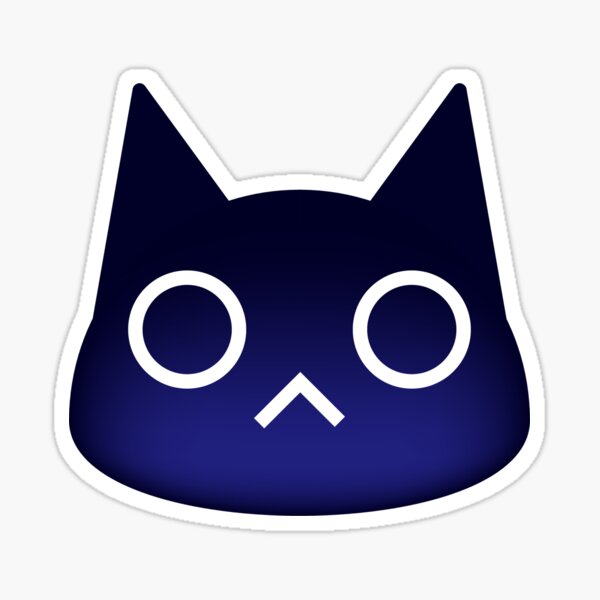 "Barry the Cat" Sticker for Sale by CanonicalGamer | Redbubble