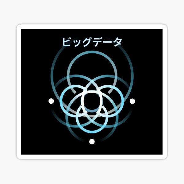 "machine learning big data data science training" Sticker by hive8 ...