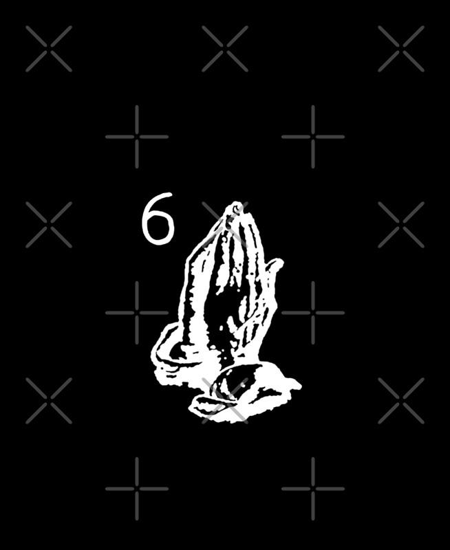 Drake 6 God Hands: Posters | Redbubble