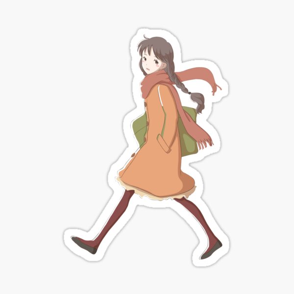 "Cute Introvert Anime Manga Girl" Sticker by Amovar | Redbubble
