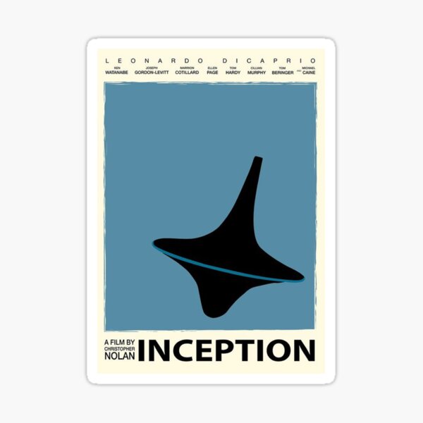 "Inception Poster" Sticker for Sale by denniscare | Redbubble