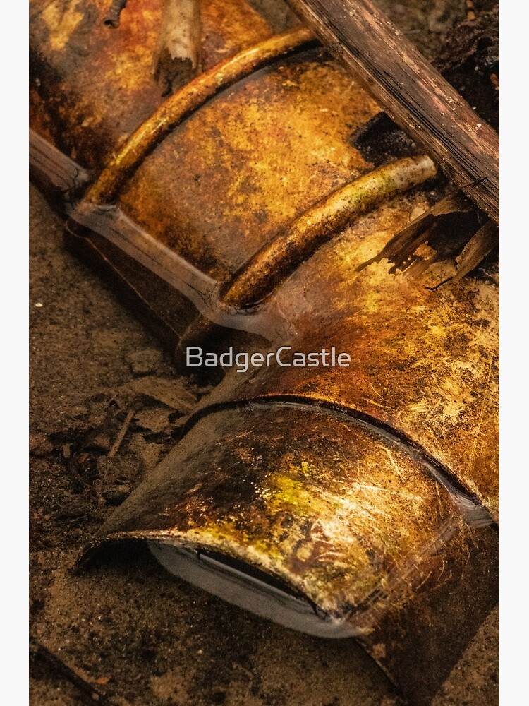 "Rusty" Poster for Sale by BadgerCastle | Redbubble