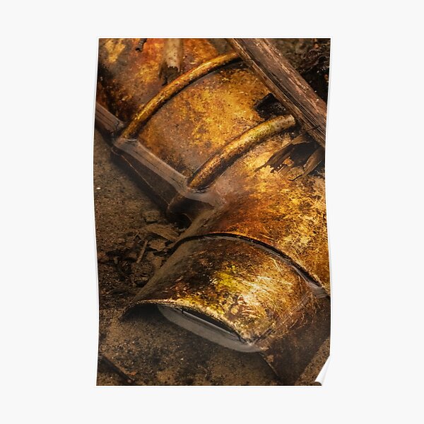 "Rusty" Poster for Sale by BadgerCastle | Redbubble