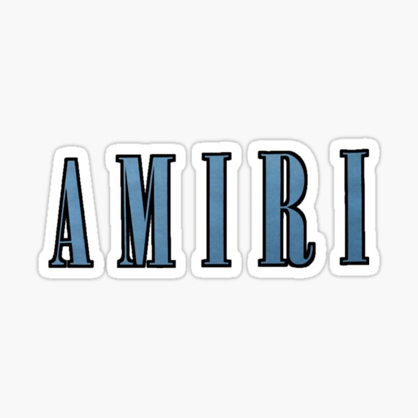 "Original Amiri" Sticker by Hazna | Redbubble